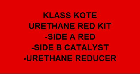 Red Urethane Kit