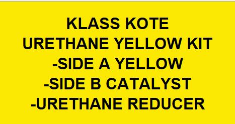 Yellow Urethane Kit